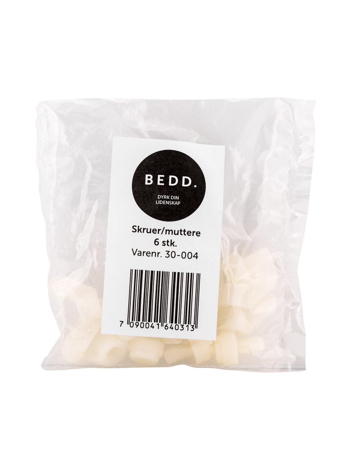 6pk skruvar och vingmuttrar – BEDD SE